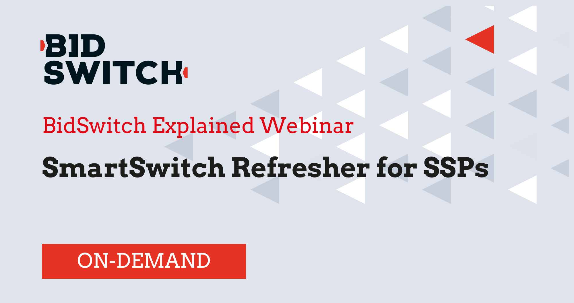 WEBINAR: SmartSwitch Refresher for SSPs